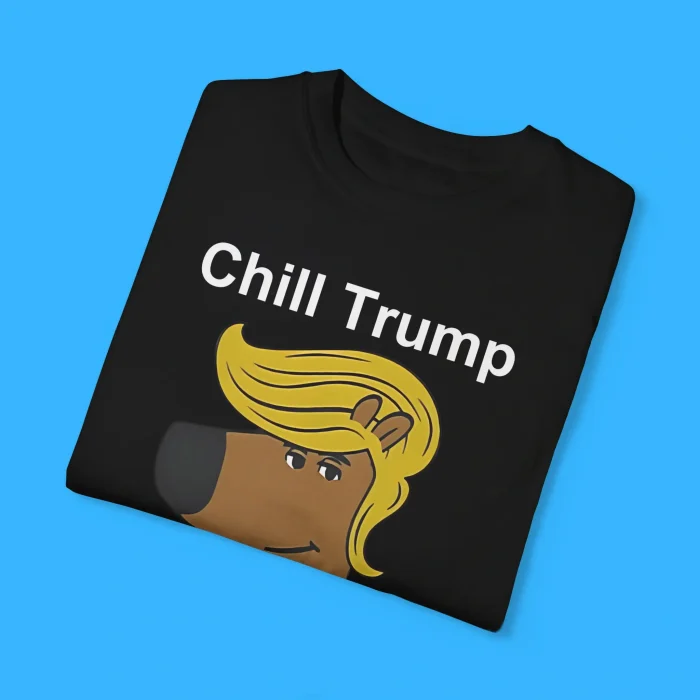 Donald Trump Chill Guy Meme Shirt - FunnyT