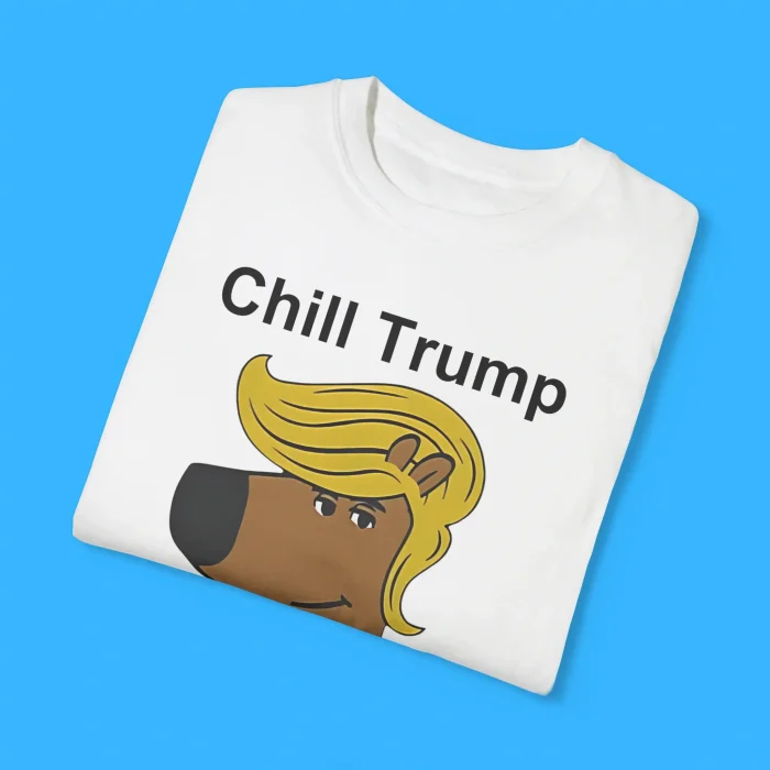 Donald Trump Chill Guy Meme Shirt - FunnyT