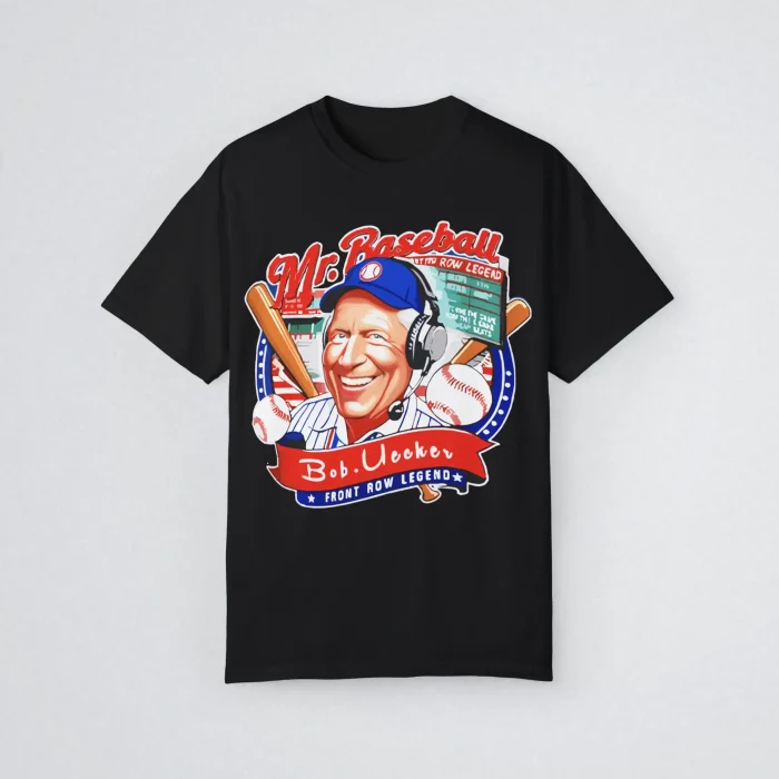 Bob Uecker Mr. Baseball Front Row Legend 2025 Shirt - FunnyT