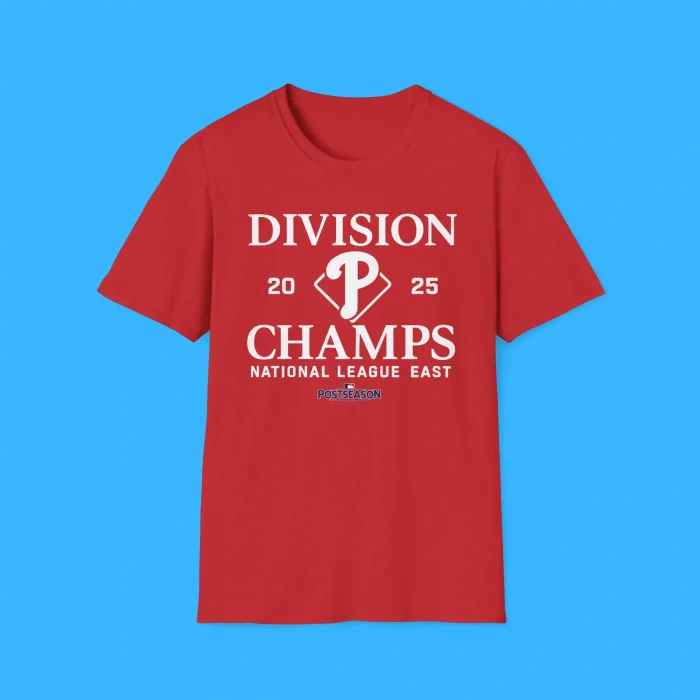 Division Champions 2025 Shirt - Philadelphia Phillies Tee - FunnyT