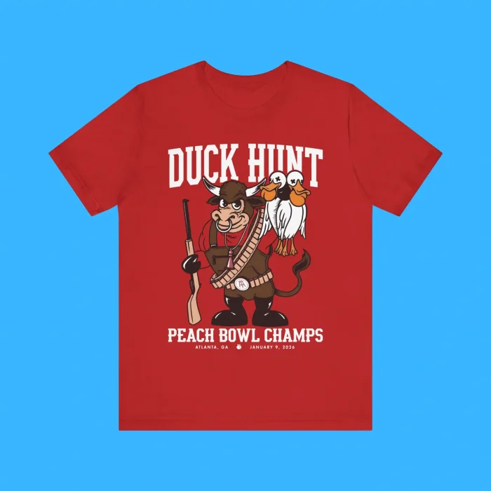 Duck Hunt Peach Bowl Champs Shirt - In Duck Hunt Pocket Tee - FunnyT