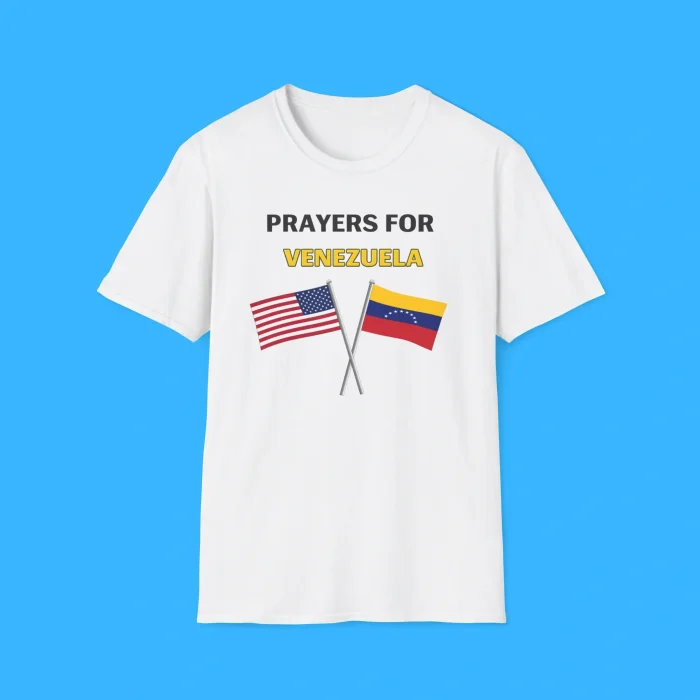 Prayer For Venezuela Shirt - No War On Venezuela Tee - FunnyT
